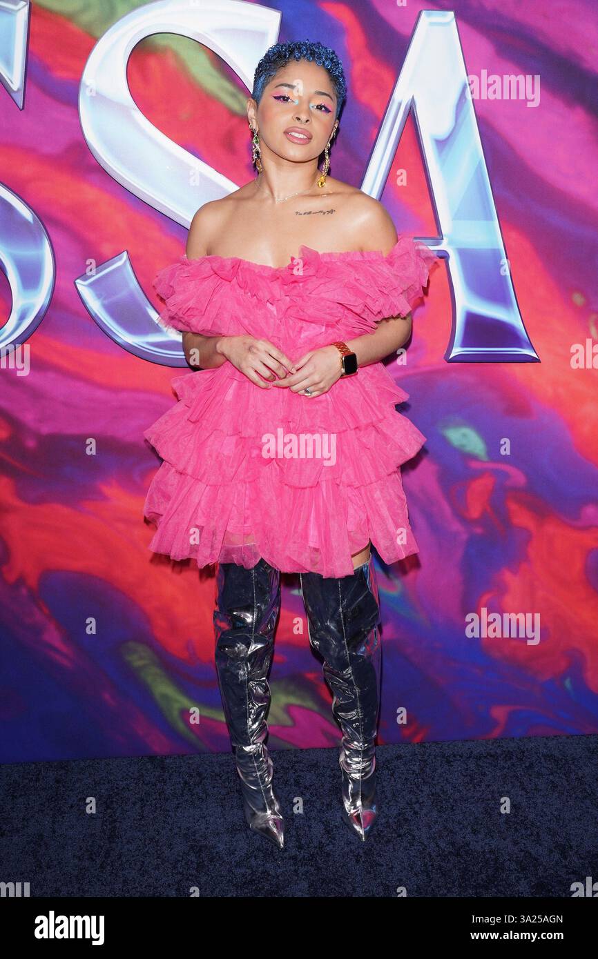 Nicque Marina at arrivals for O'DESSA Premiere, Metrograph, New York ...