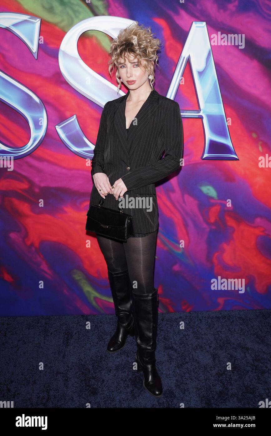 Ny. 11th Mar, 2025. Savannah Vinson at arrivals for O'DESSA Premiere ...