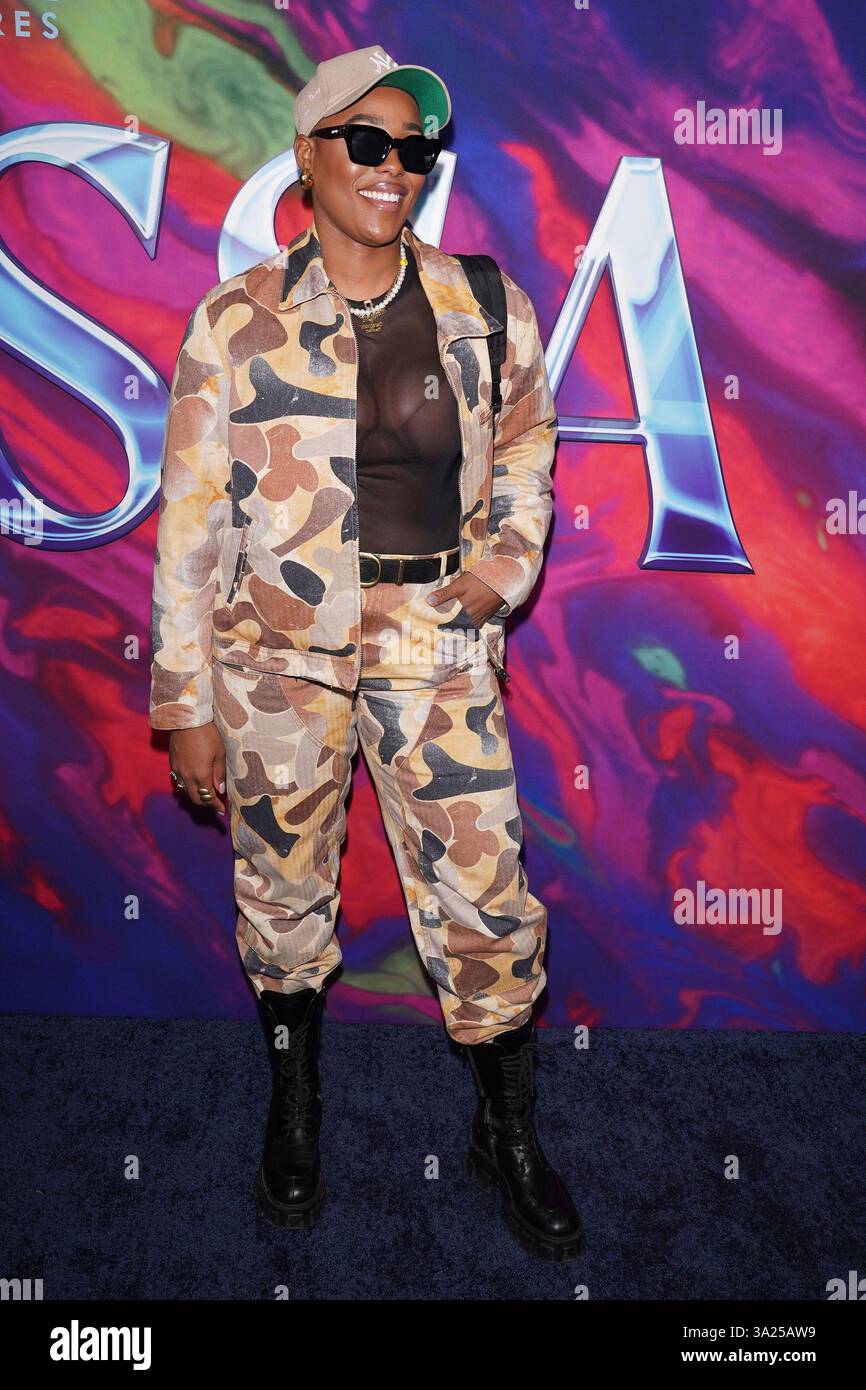 Ny. 11th Mar, 2025. Jerrie Johnson at arrivals for O'DESSA Premiere ...