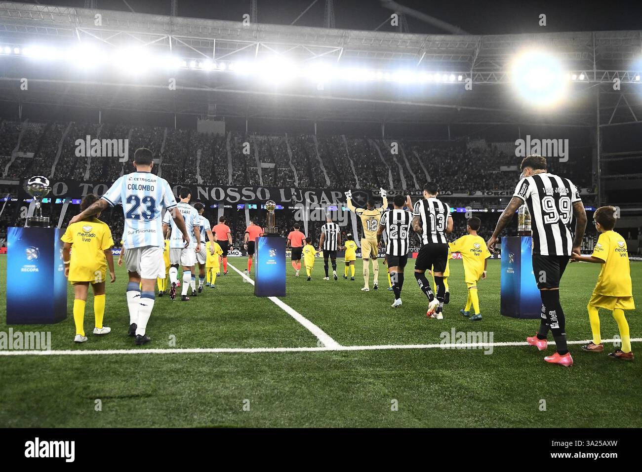 Rio de Janeiro, Brazil, February 28, 2025. Football match between ...