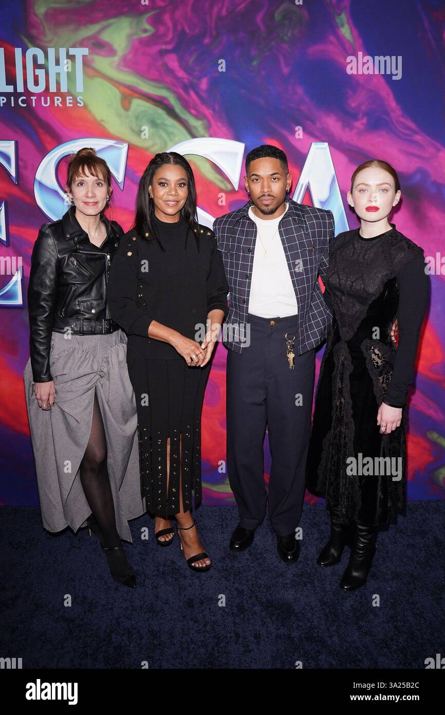 Ny. 11th Mar, 2025. Bree Elrod, Regina Hall, Kelvin Harrison Jr., Sadie ...