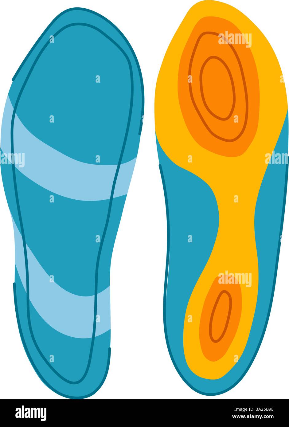 arch insoles cartoon vector illustration Stock Vector Image & Art - Alamy