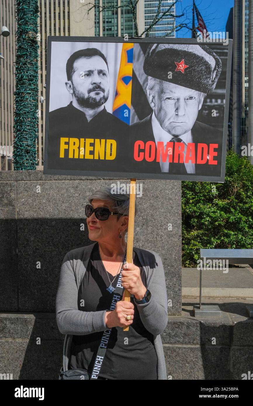 New York, New York, USA. 11th Mar, 2025. 'Friend Comrade' poster ...