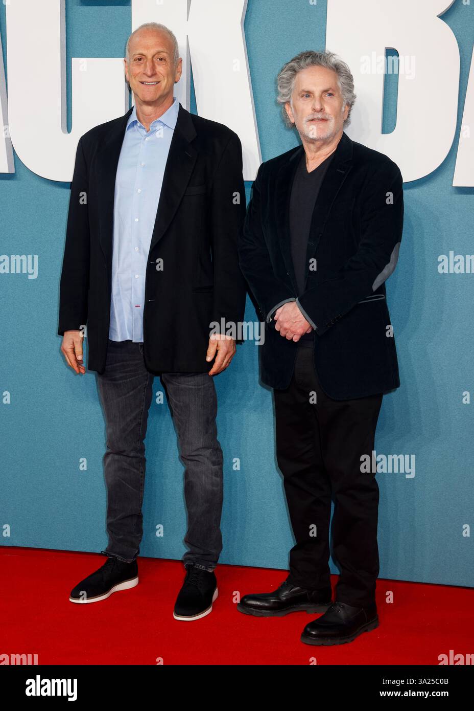 London, UK. 11th Mar, 2025. Casey Silver and Gregory Jacobs attend the ...