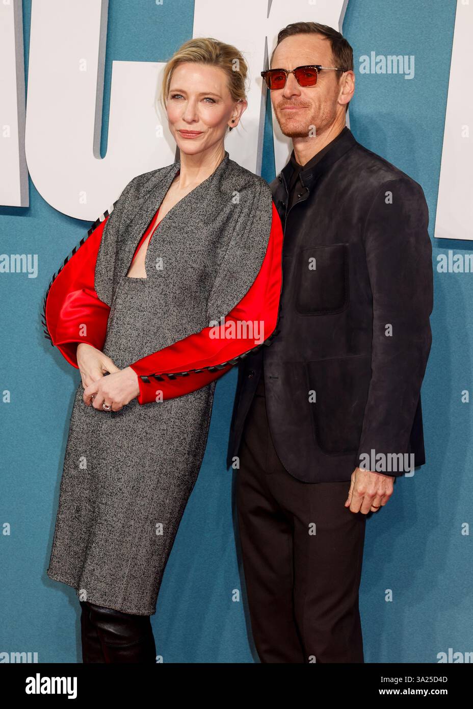 Cate Blanchett and Michael Fassbender attend the Black Bag UK Special ...