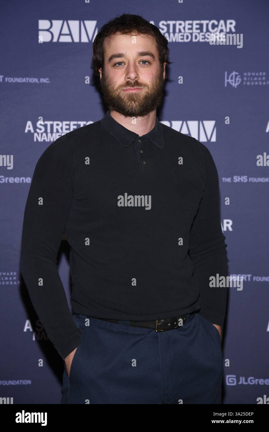 Alexander Eliot poses during 'A Streetcar Named Desire' Opening Night ...