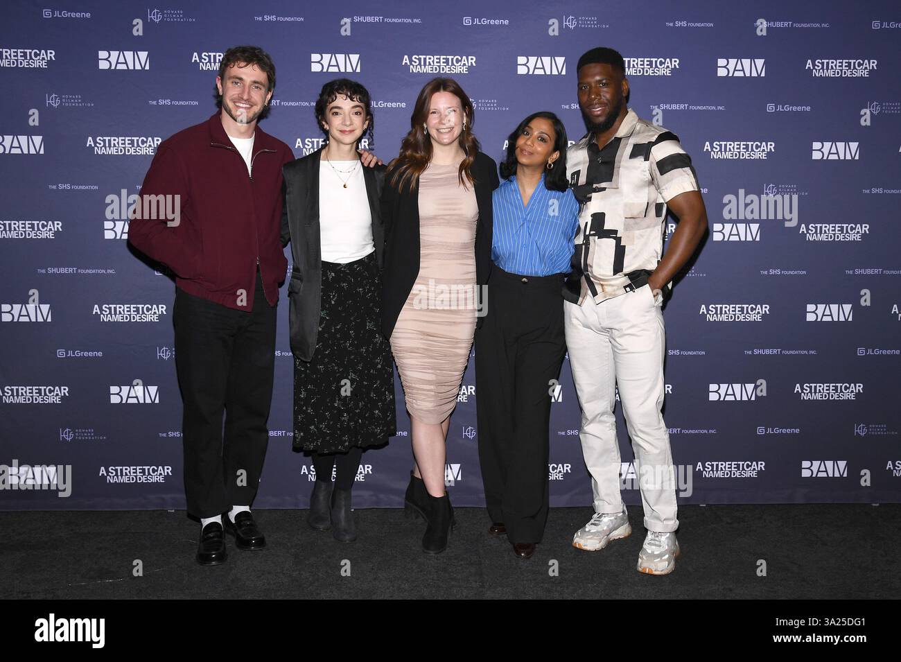 (L-R) Paul Mescal, Patsy Ferran, Rebecca Frecknall, Anjana Vasan and ...