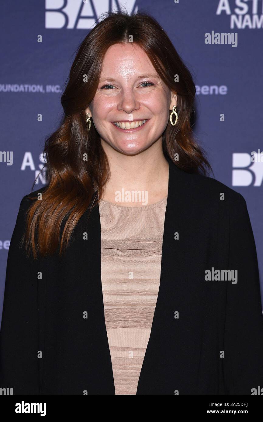 Rebecca Frecknall poses during 'A Streetcar Named Desire' Opening Night ...