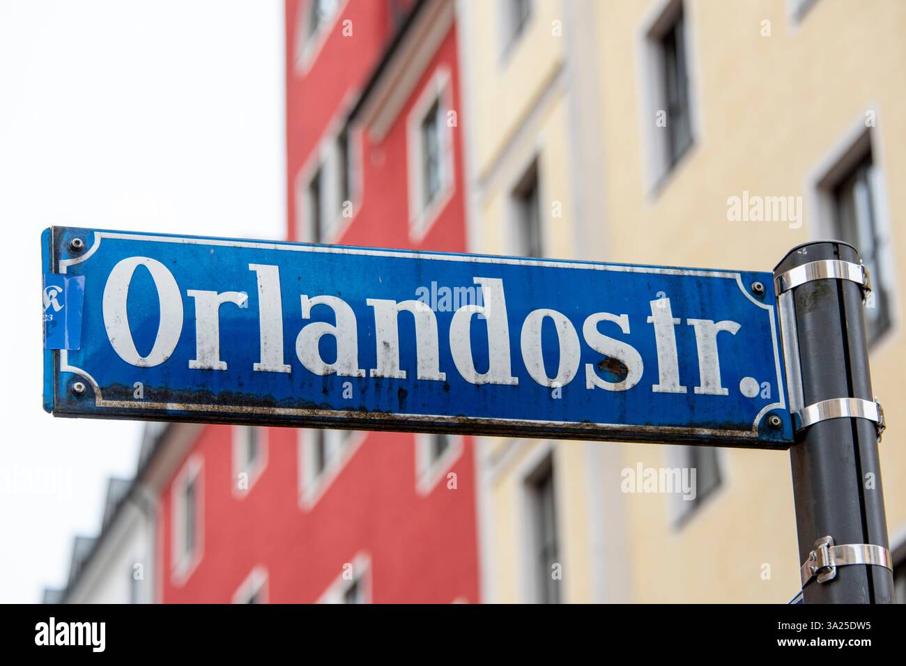Street Name in Munich - Germany Stock Photo - Alamy