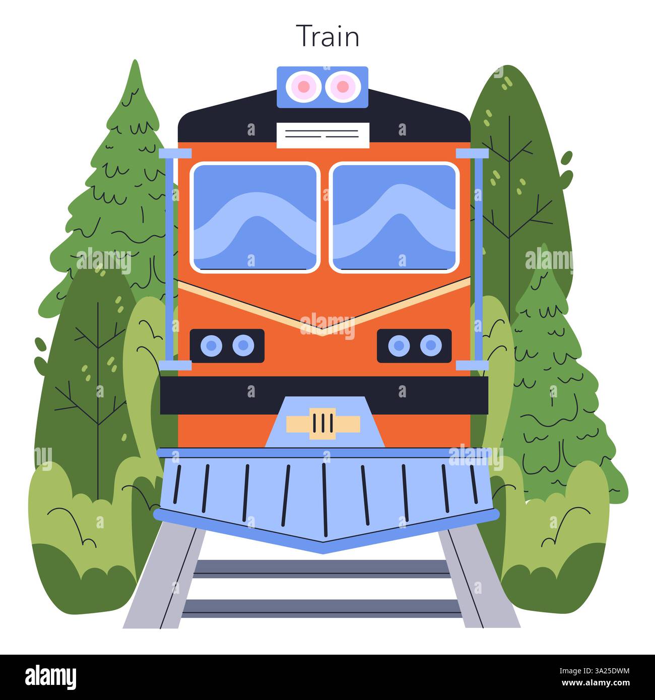 Train travel experience on a scenic route, showcasing the connection ...