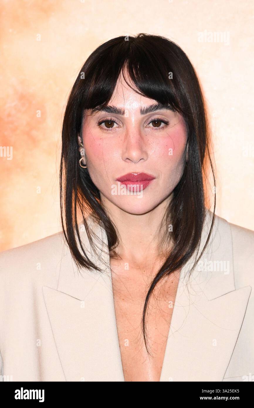 Paris, France. 11th Mar, 2025. Dana Hourani attending the Yves Saint ...