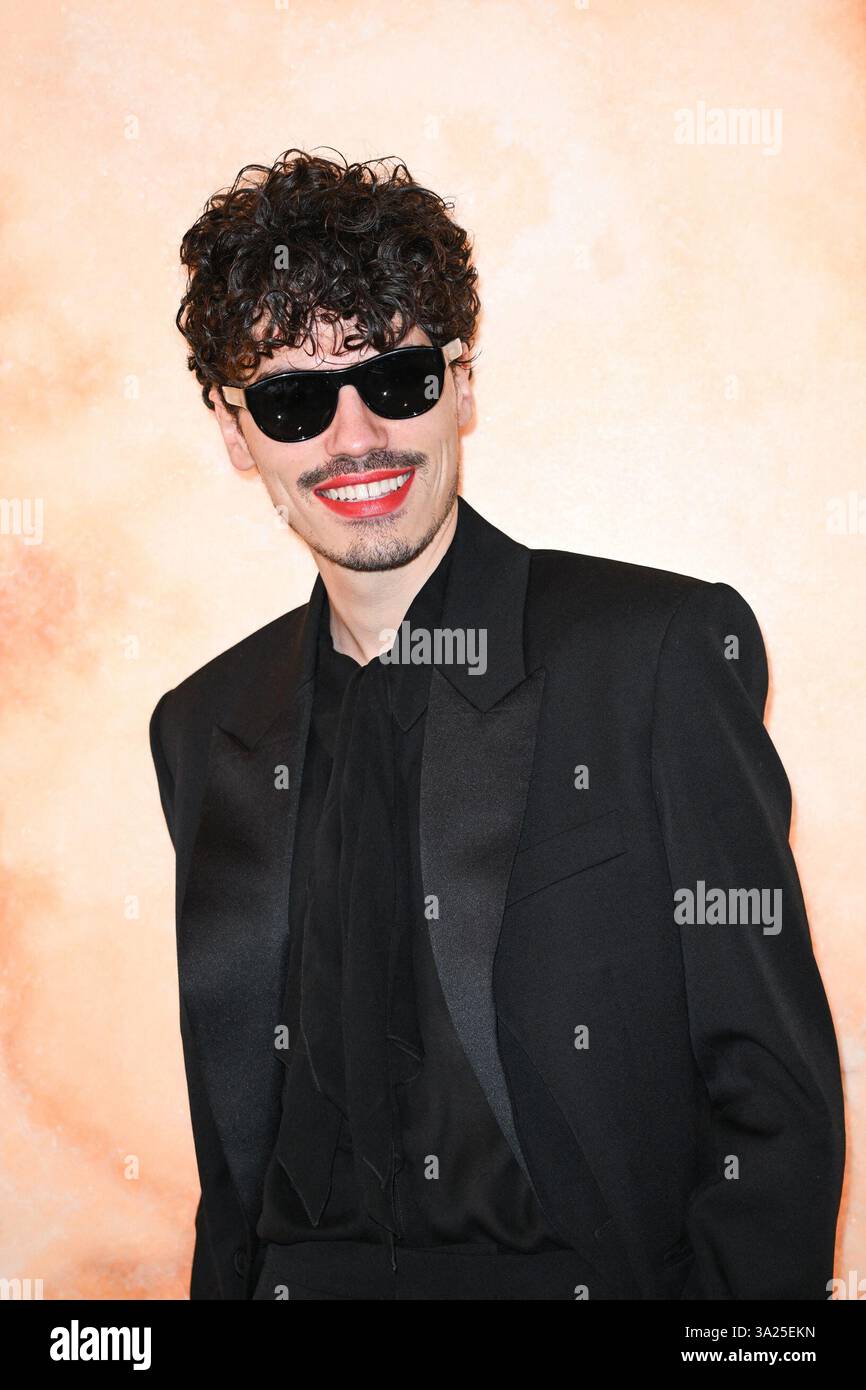 Paris, France. 11th Mar, 2025. Lyas Medini attending the Yves Saint Laurent Womenswear Fall ...