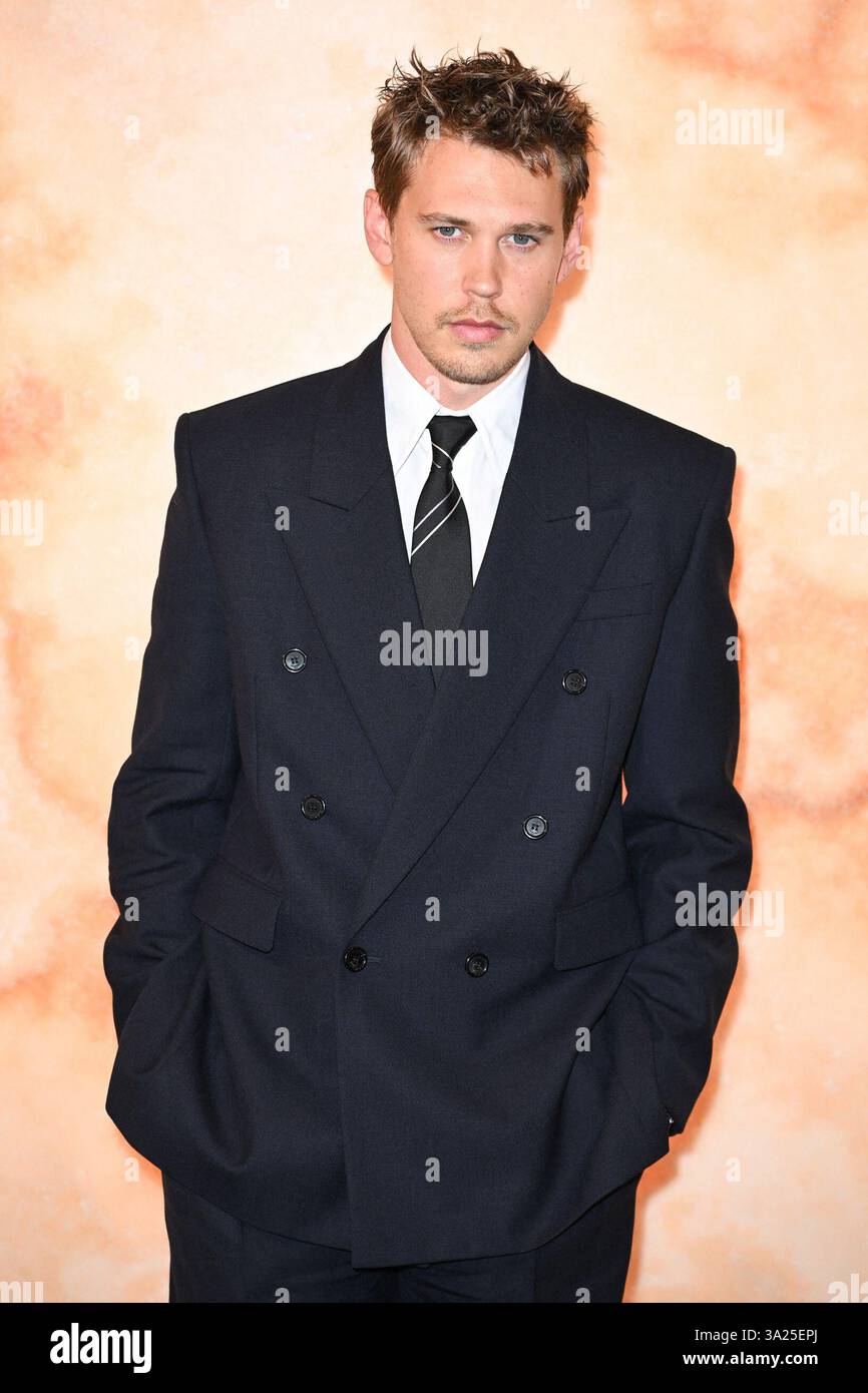 Paris, France. 11th Mar, 2025. Austin Butler attending the Yves Saint ...