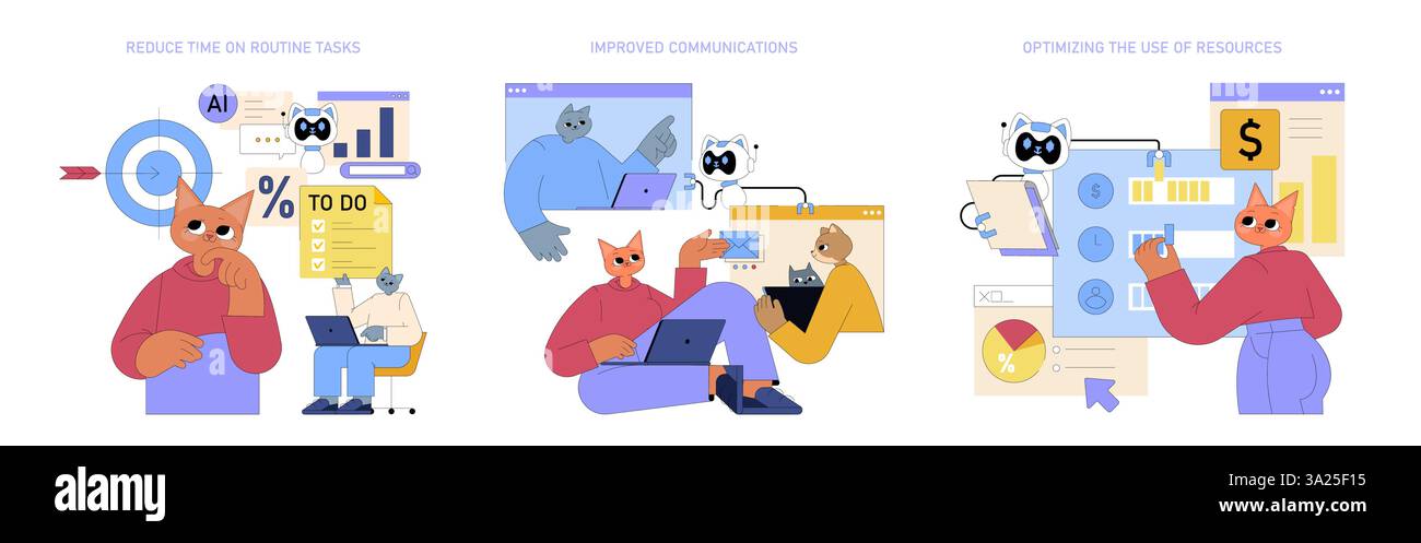 Ai resource management Cut Out Stock Images & Pictures - Alamy