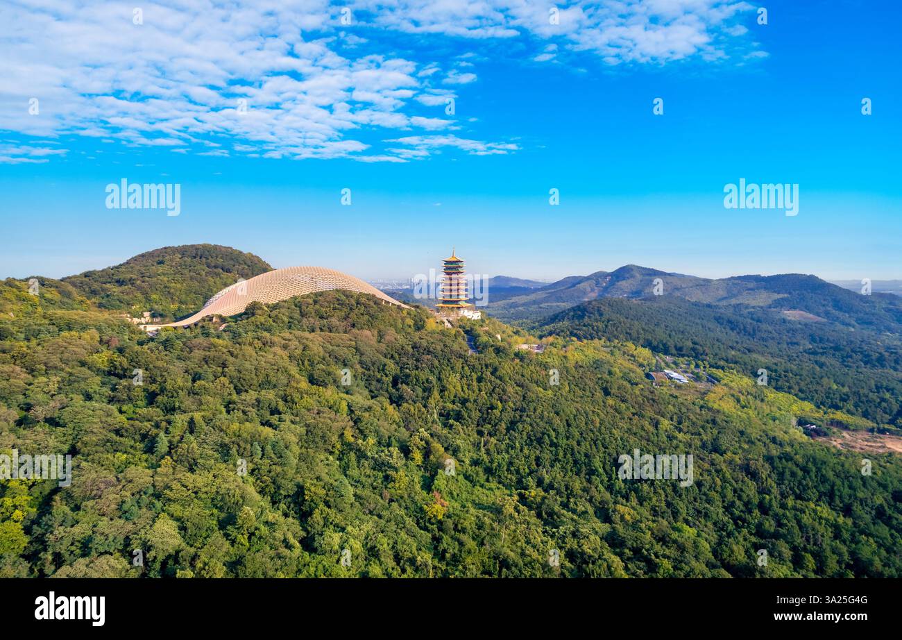 Niushoushan Cultural Tourism Zone, Nanjing, Jiangsu Province, China ...