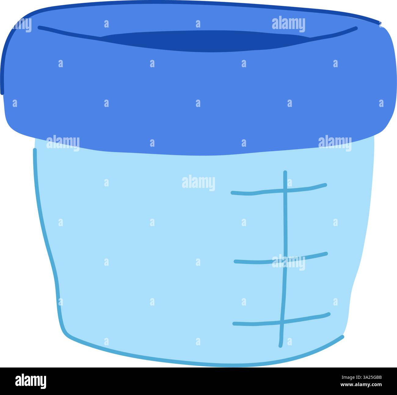 stainless food storage container baby cartoon vector illustration Stock ...