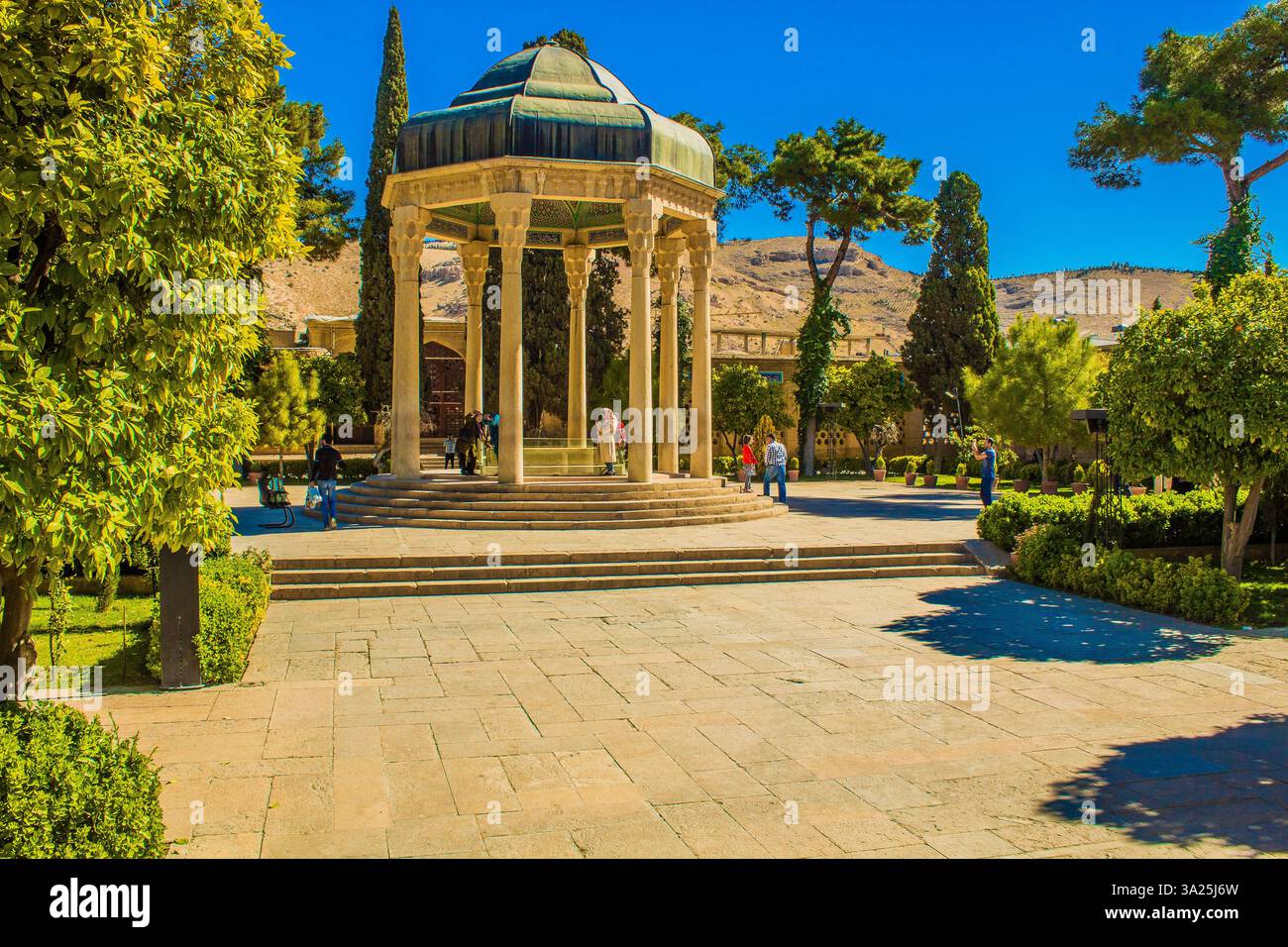 The Tomb of Hafez are two memorial structures erected in the northern ...