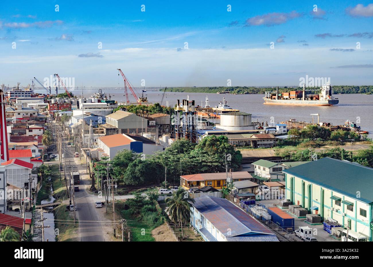 Georgetown guyana port city hi-res stock photography and images - Alamy
