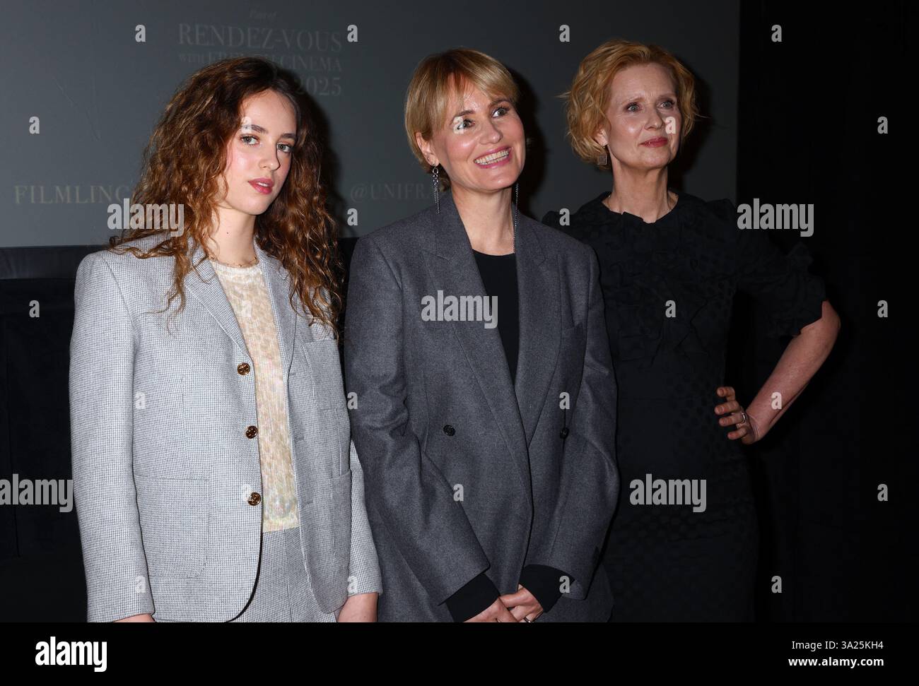 New York City, United States. 11th Mar, 2025. U.S Actress Cynthia Nixon ...