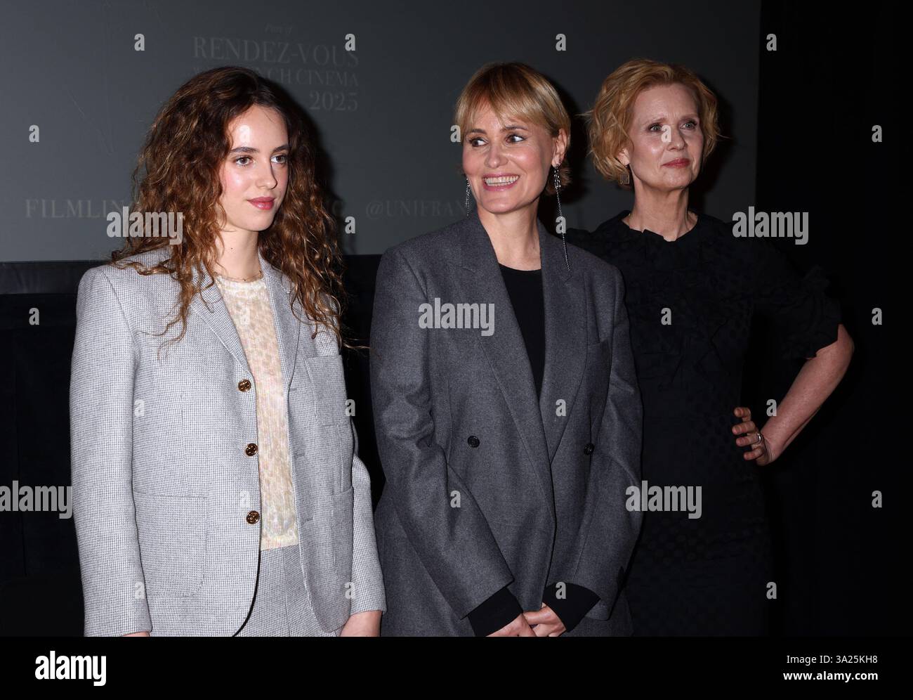 New York City, United States. 11th Mar, 2025. U.S Actress Cynthia Nixon ...