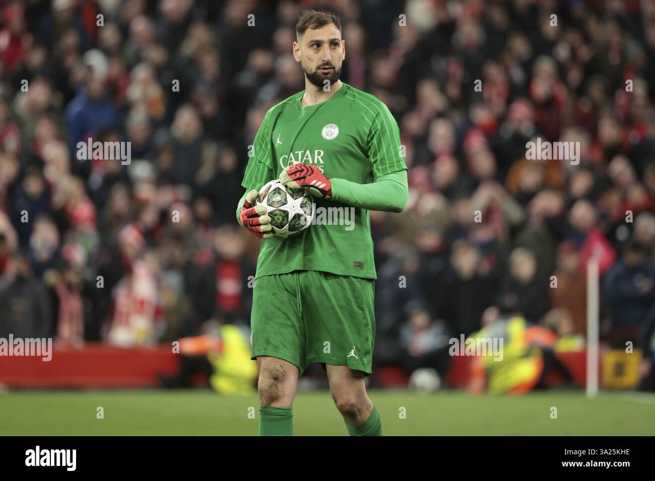 Donnarumma liverpool march 11 penalty hi-res stock photography and ...