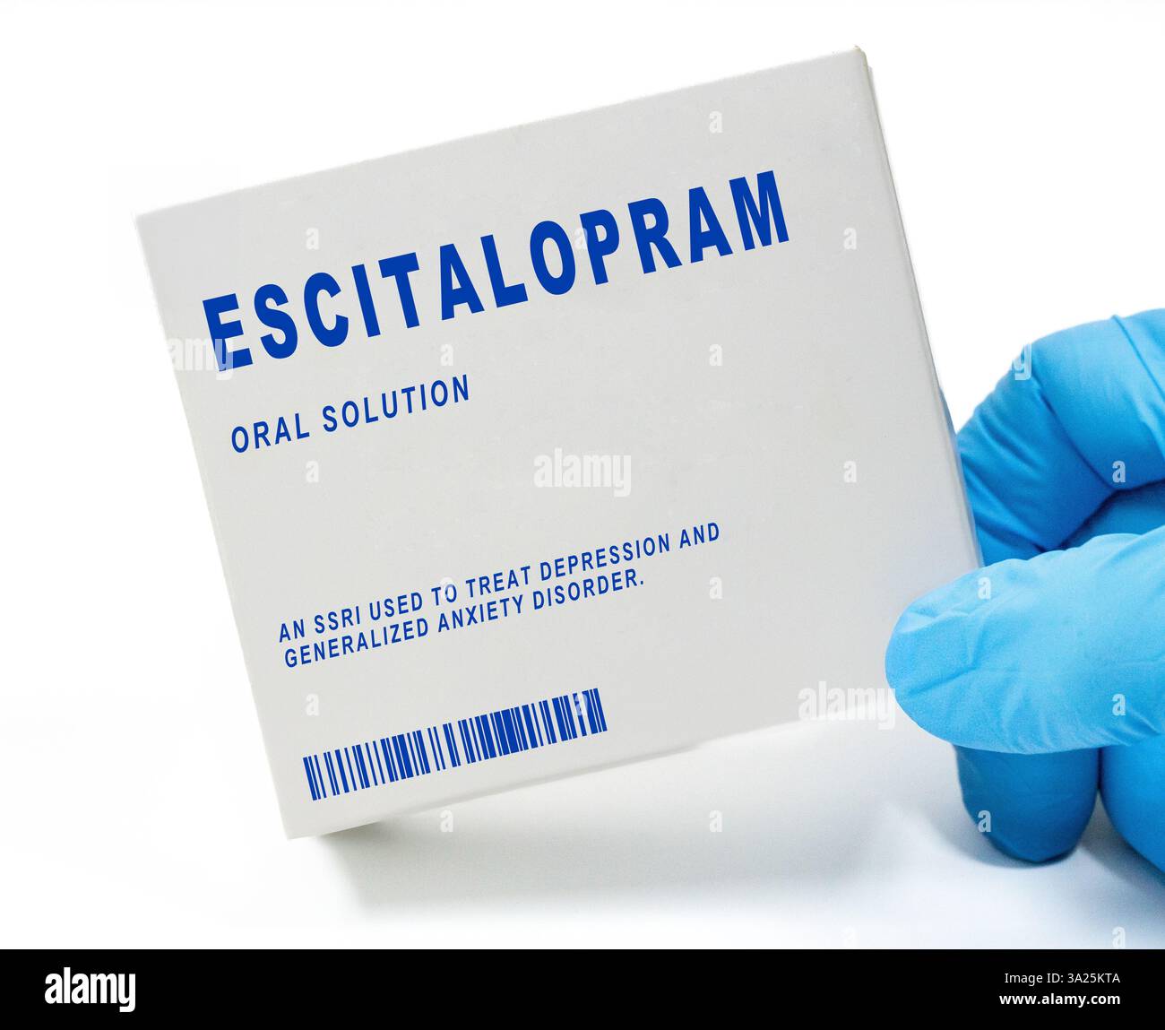 Escitalopram An SSRI used to treat depression and generalized anxiety ...
