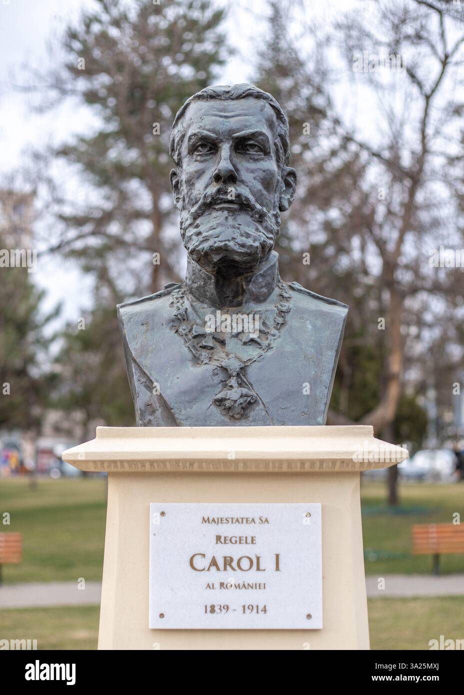 Bust king carol i of romania hi-res stock photography and images - Alamy
