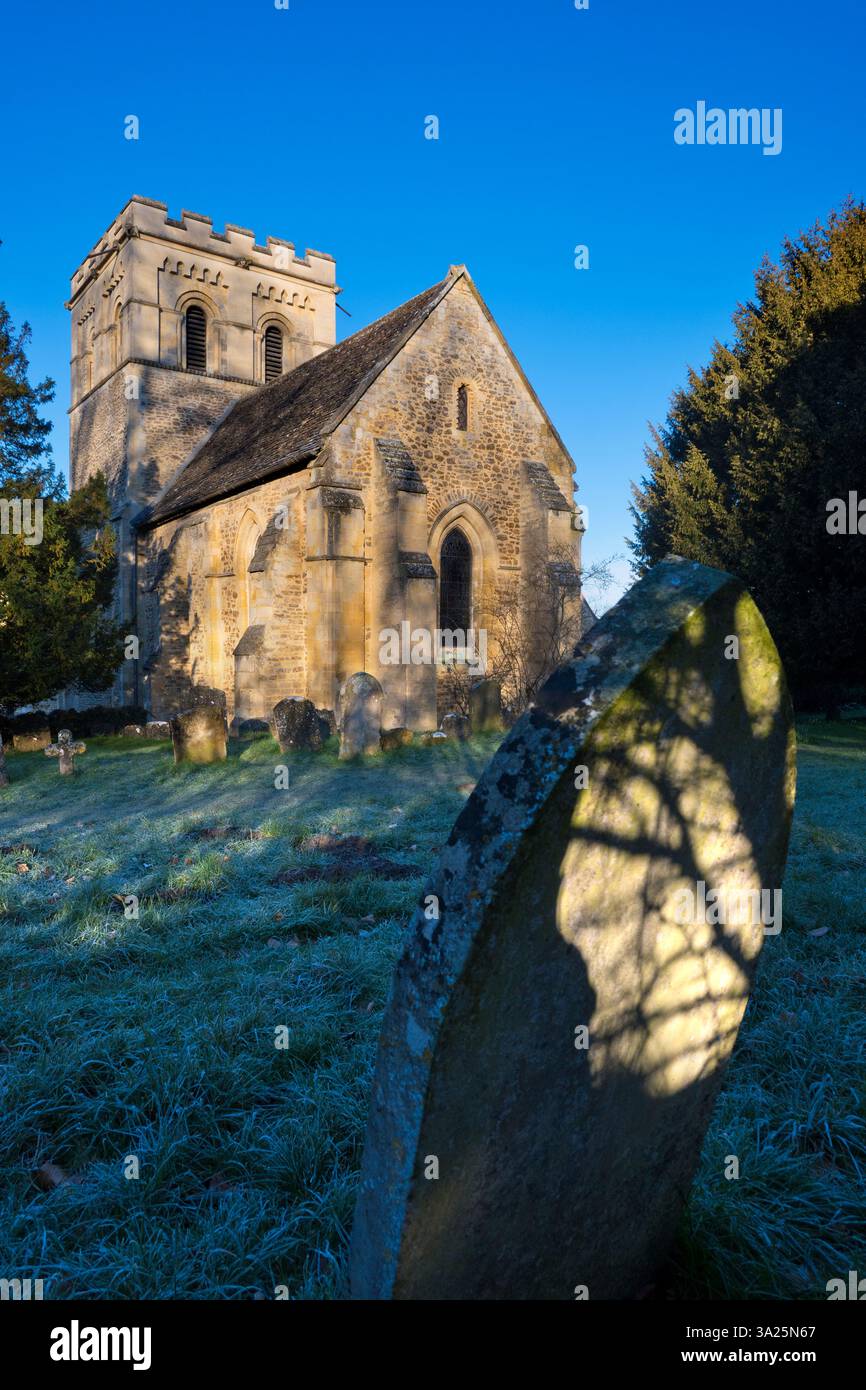 The beautiful Romanesque-style Norman church of St Mary the Virgin is ...