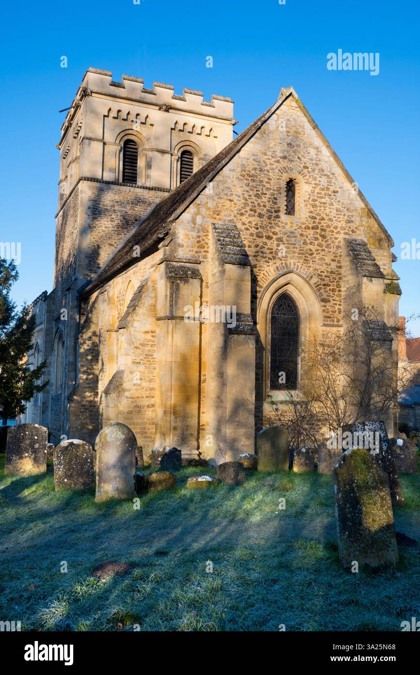 The beautiful Romanesque-style Norman church of St Mary the Virgin is ...