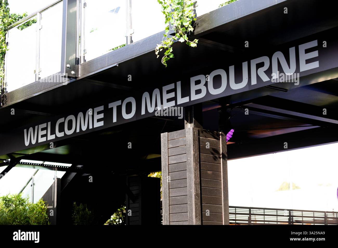 Melbourne, Australie. 12th Mar, 2025. Ambiance paddock during the ...