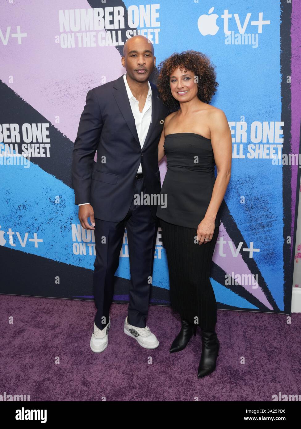 Datari Turner and Shola Lynch attend Apple TV+'s ''Number One On The ...