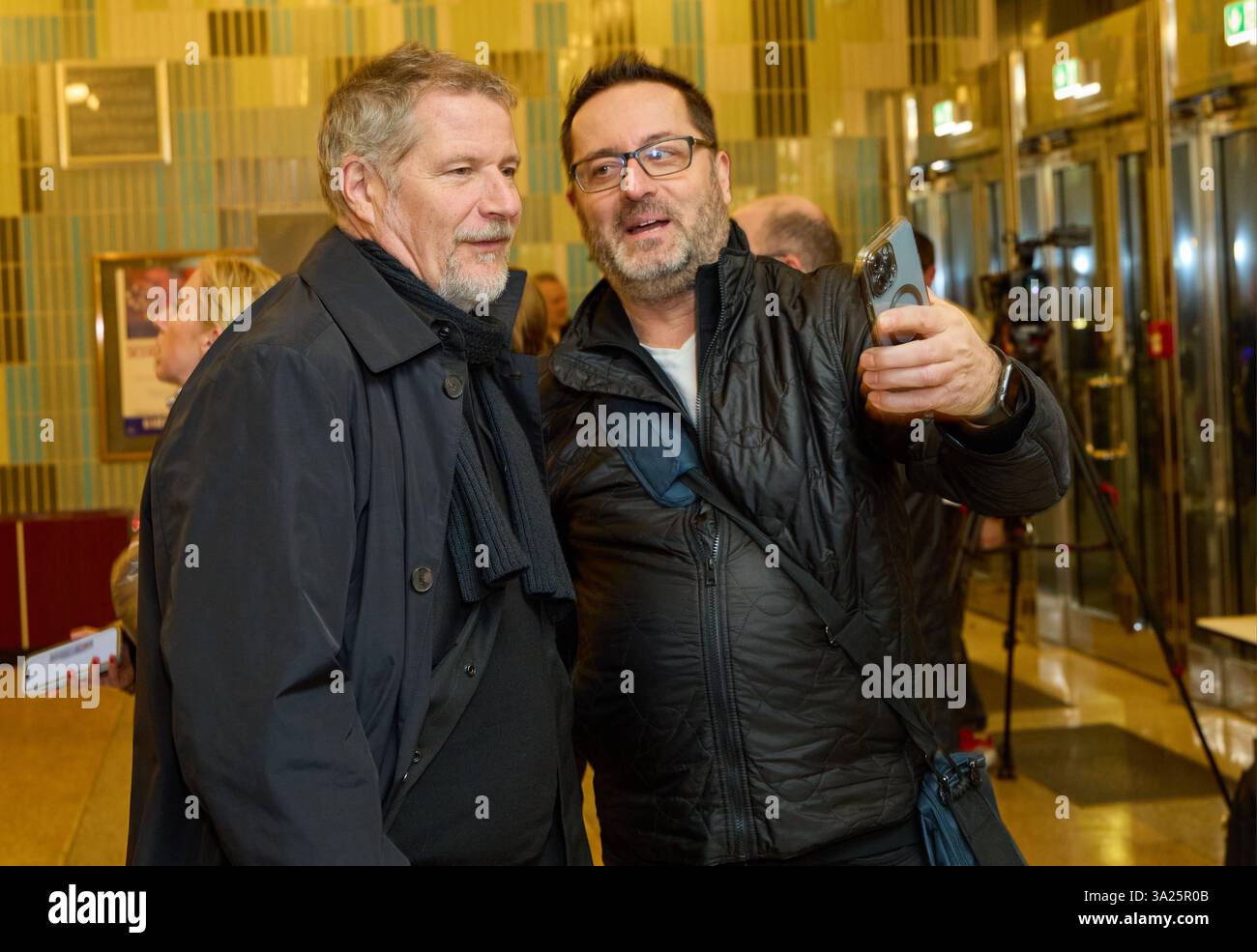 Film premiere of "Das Licht" ("The Light") at the Gartenbaukino in Vienna, Austria, on 11 March ...