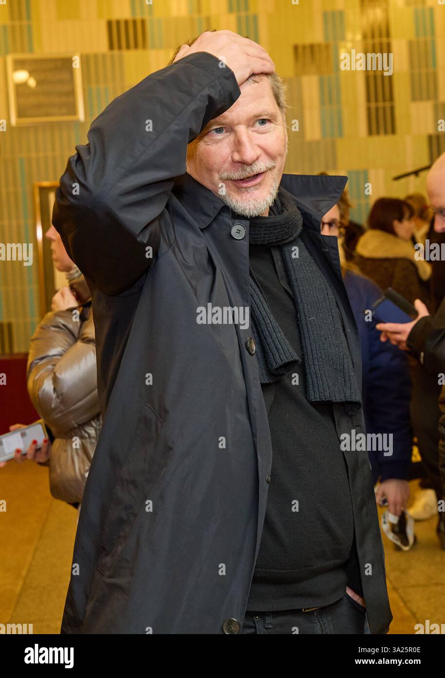 Vienna, Austria. 11th Mar, 2025. Film premiere of "Das Licht" ("The Light") at the Gartenbaukino ...