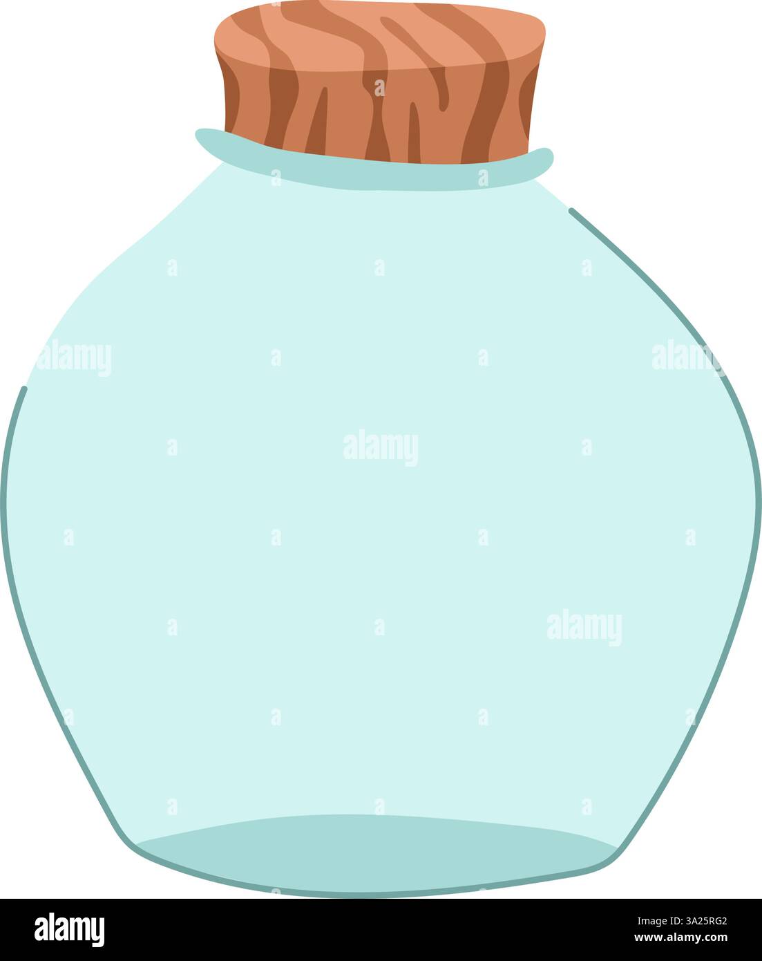 plastic eco friendly jar cartoon vector illustration Stock Vector Image ...