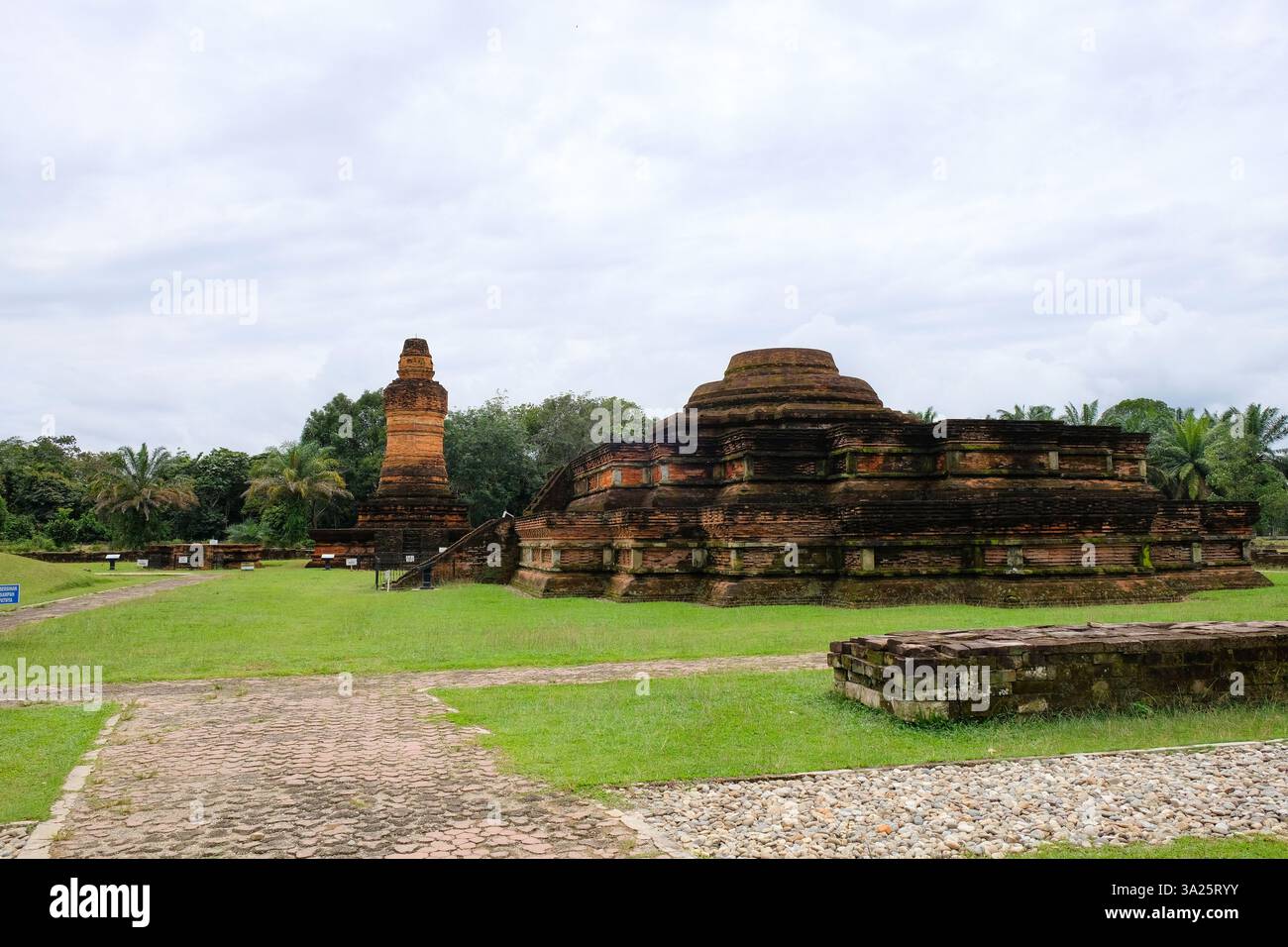 Riau, Indonesia - January 25, 2025: Muara Takus is a Buddhist temple ...