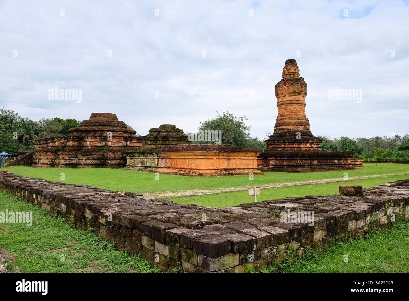 Riau, Indonesia - January 25, 2025: Muara Takus is a Buddhist temple ...