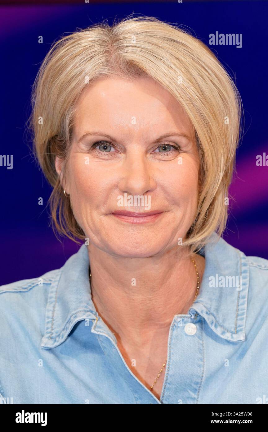 Susanne Gaschke in der ARD-Talkshow maischberger im Studio Berlin ...