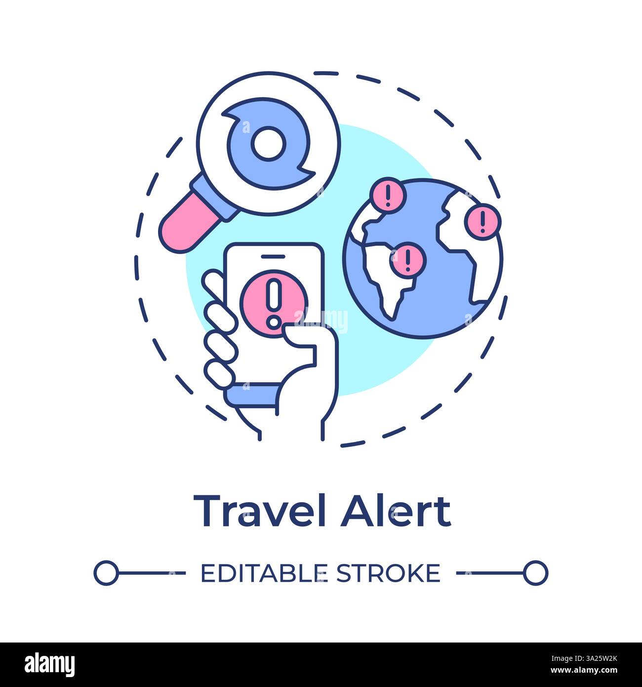 Disruption to travel Stock Vector Images - Alamy