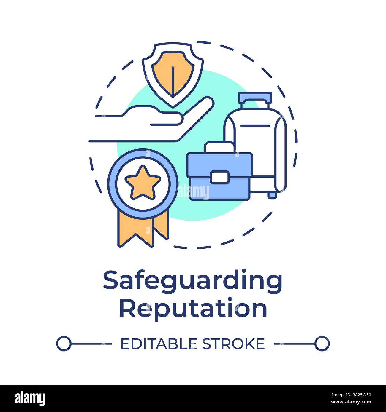 Safeguarding information Stock Vector Images - Alamy