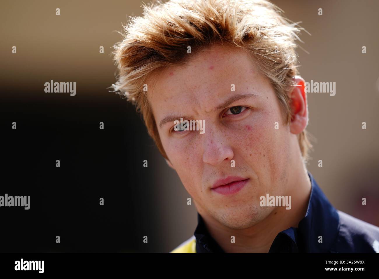 File photo dated 28/02/25 of Red Bull's Liam Lawson. Partnering Max ...