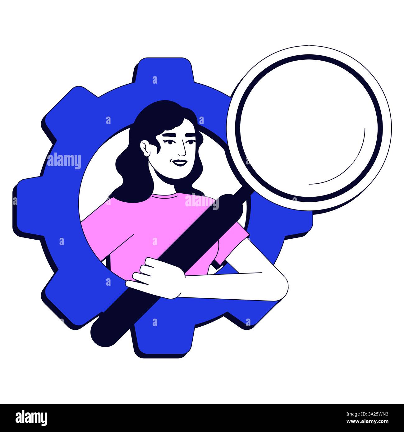 Research vector illustration concept Stock Vector Image & Art - Alamy