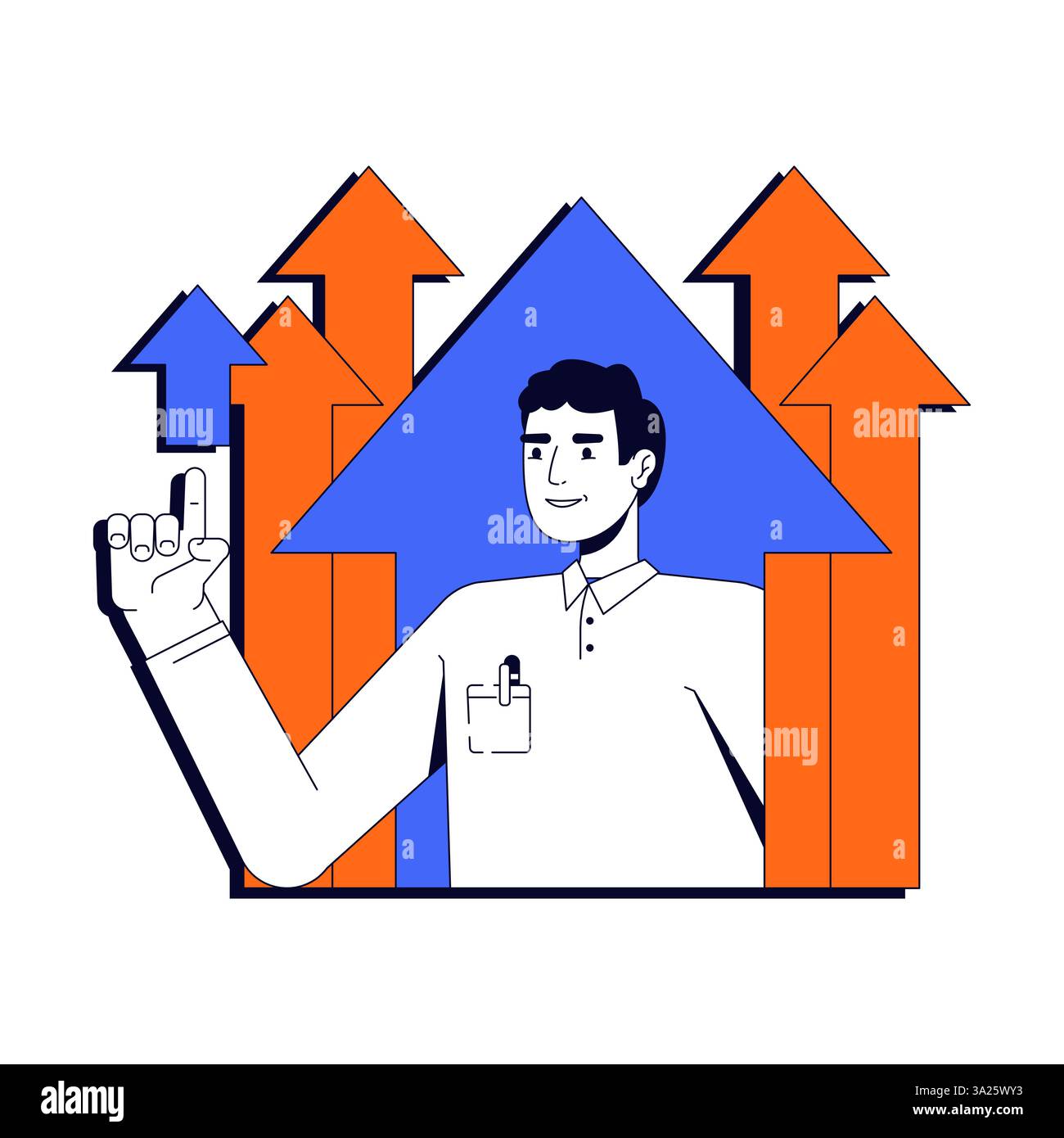 Personal growth vector illustration concept Stock Vector Image & Art ...
