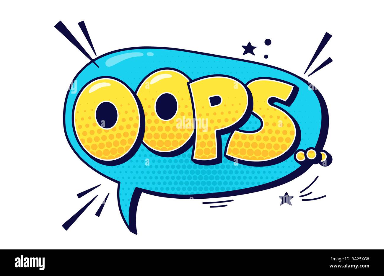 Blue speech bubble phrase Cut Out Stock Images & Pictures - Alamy