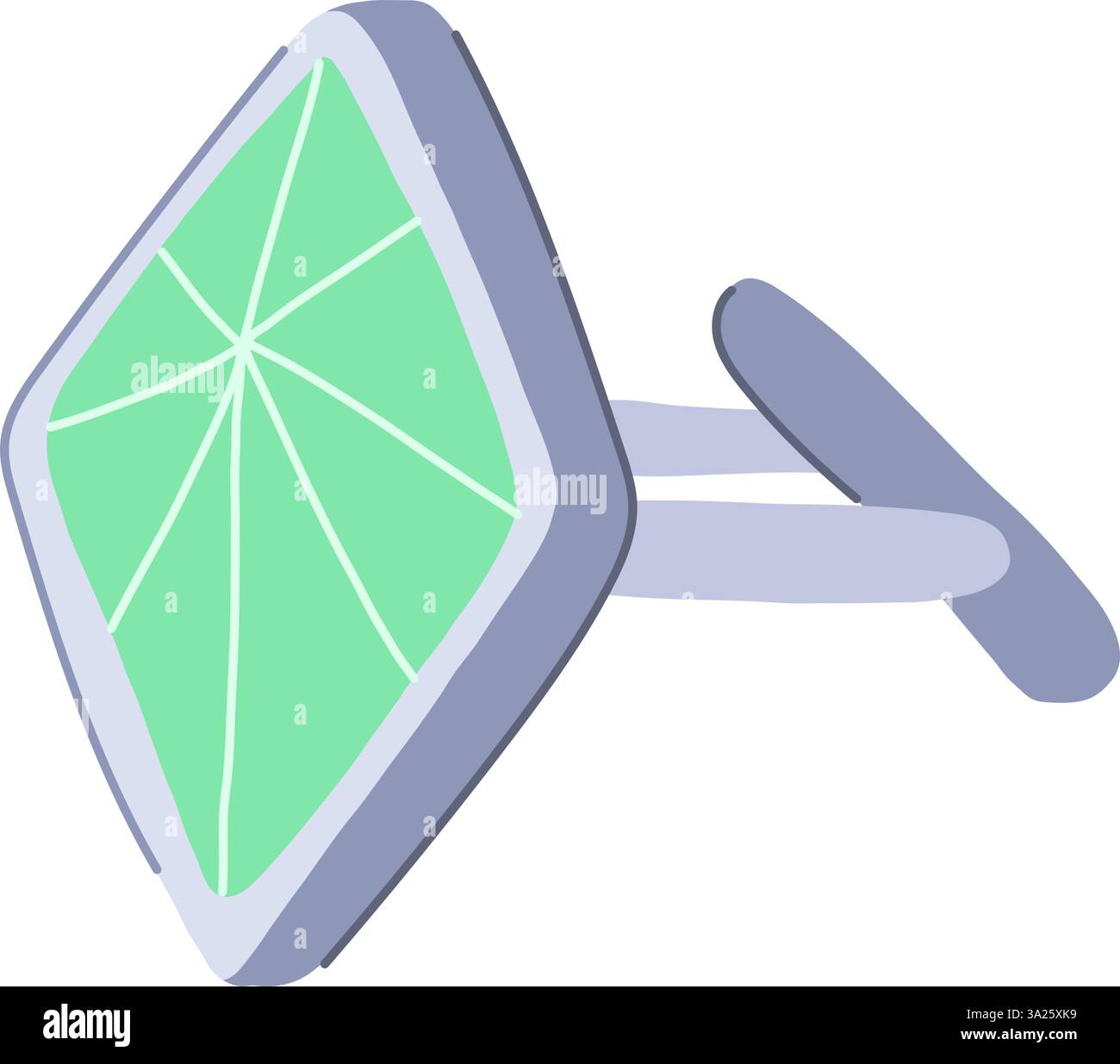 formal cufflinks cartoon vector illustration Stock Vector Image & Art ...