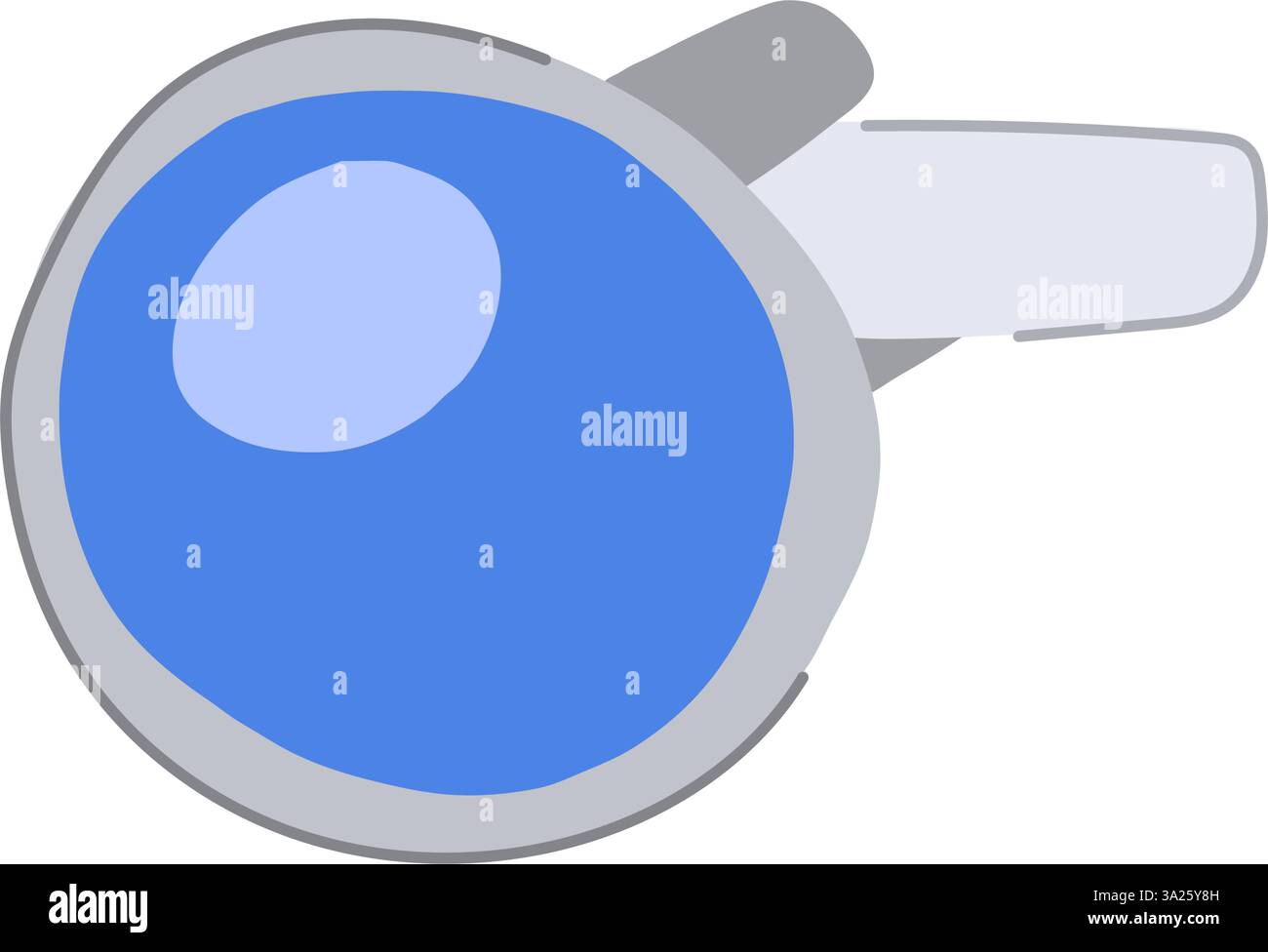blue cufflinks cartoon vector illustration Stock Vector Image & Art - Alamy
