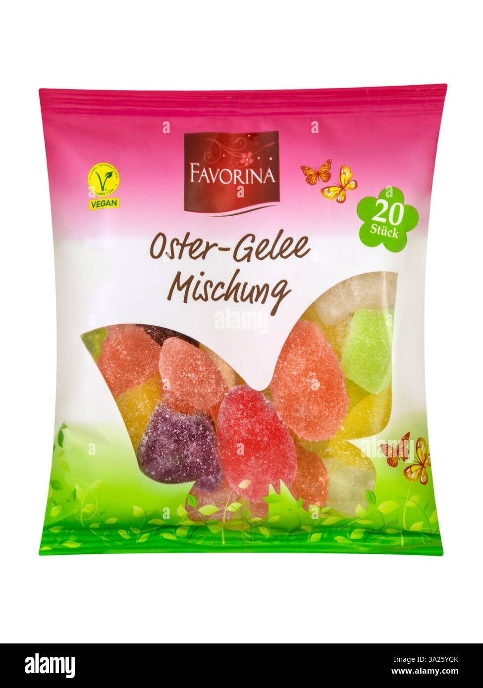 Hamburg, Germany - March 10 2025: German Favorina Easter Jelly sweets ...