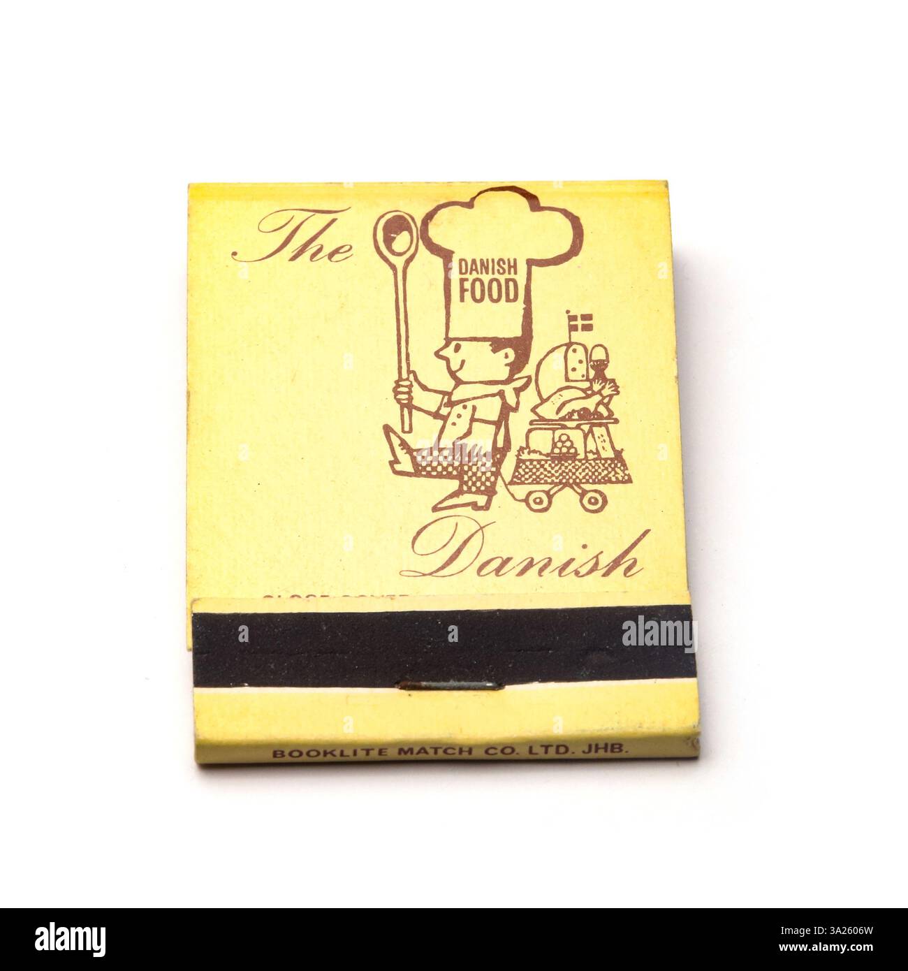 The Danish 1960's vintage matchbook Stock Photo - Alamy