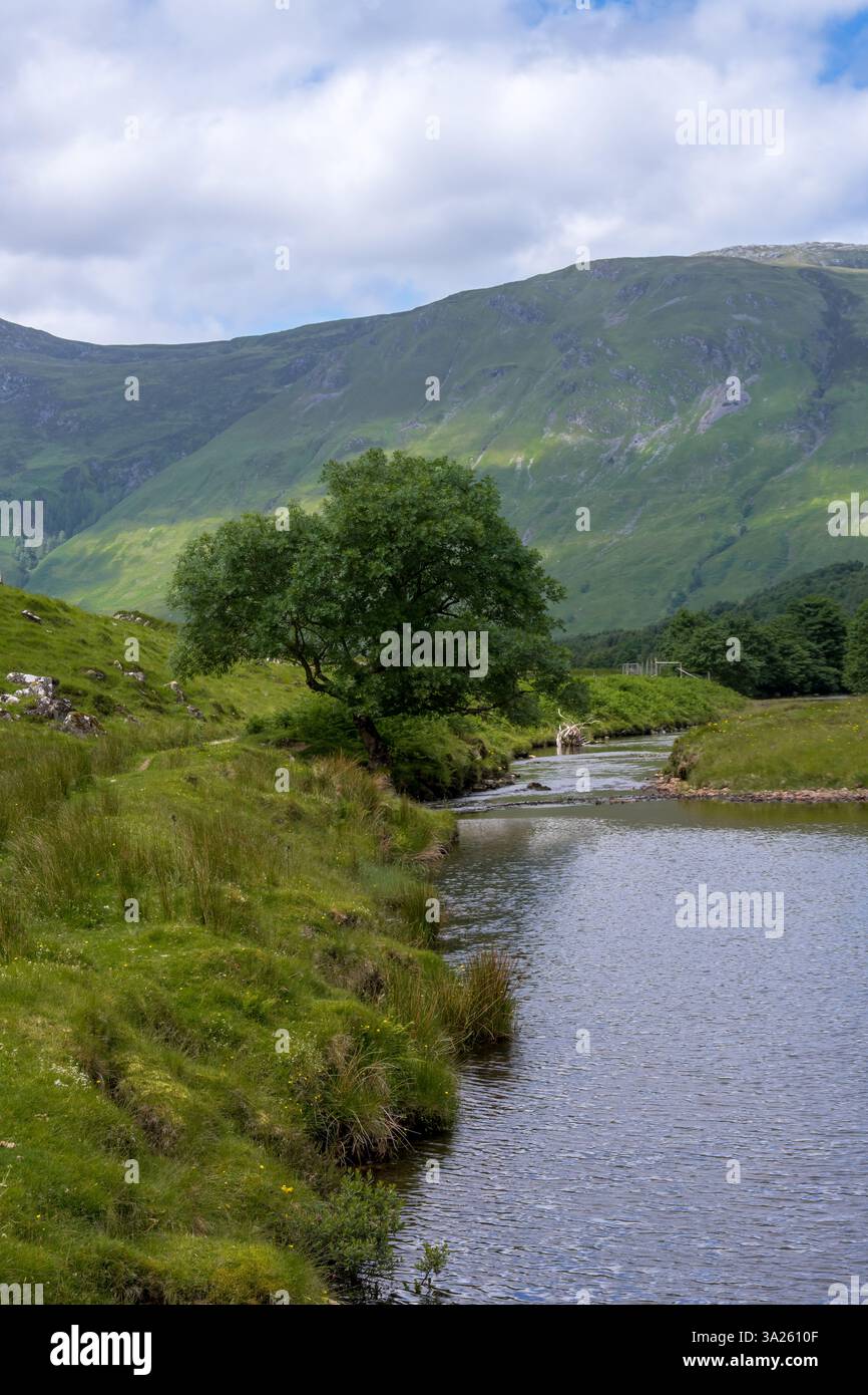 Stunning view at Kintail, National Trust, Scotland Stock Photo - Alamy