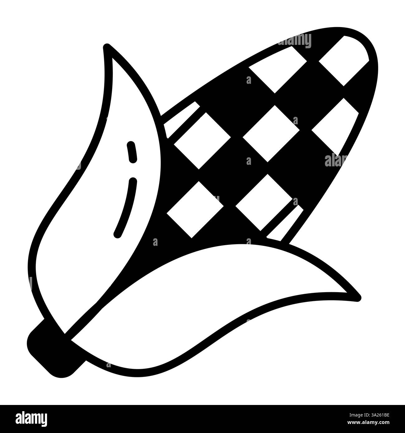 Corn, vegetable, popcorn icon in modern style for website mobile logo ...