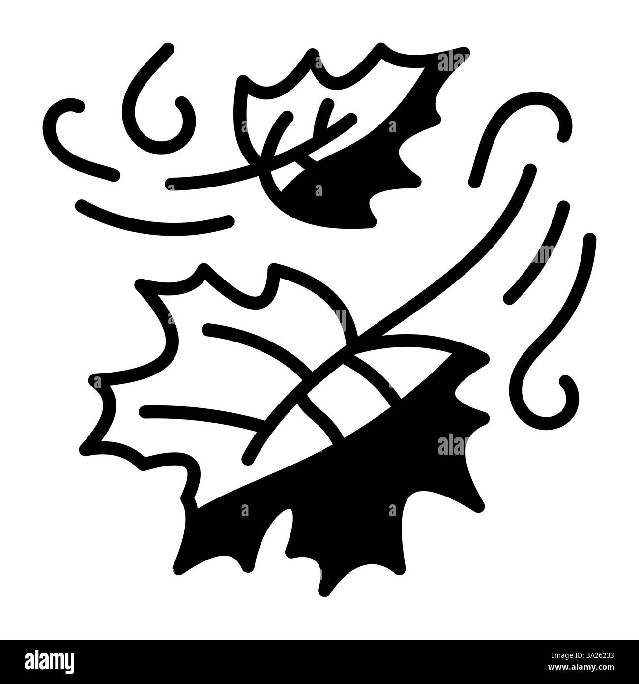 Leaves, nature, forest icon in modern style for website mobile logo app ...